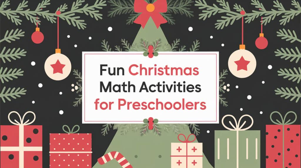 22 Fun Christmas Math Activities for Preschoolers - Theresa Reviews