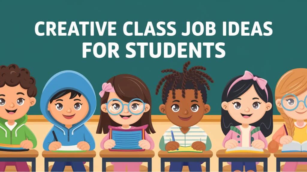 28 Creative Class Job Ideas for Students - Theresa Reviews