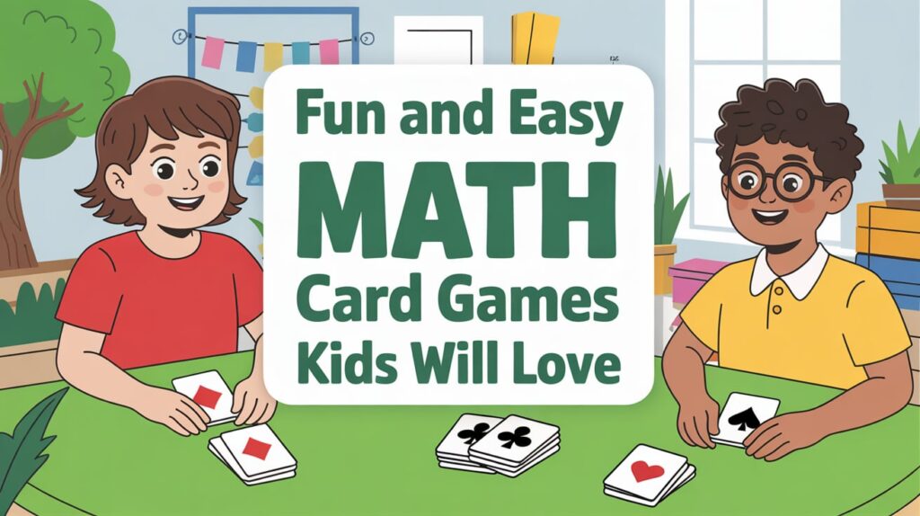 34 Fun and Easy Math Card Games Kids Will Love - Theresa Reviews
