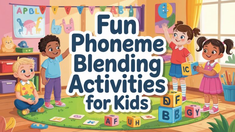12 Fun Phoneme Blending Activities for Kids - Theresa Reviews
