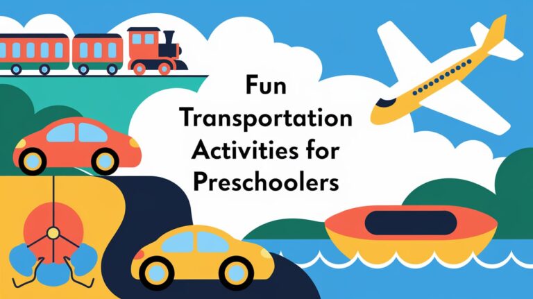 15 Fun Transportation Activities for Preschoolers - Theresa Reviews