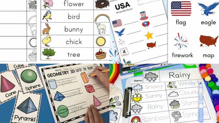 Write the Room Activities: A Fun Way to Reinforce Concepts - Theresa ...