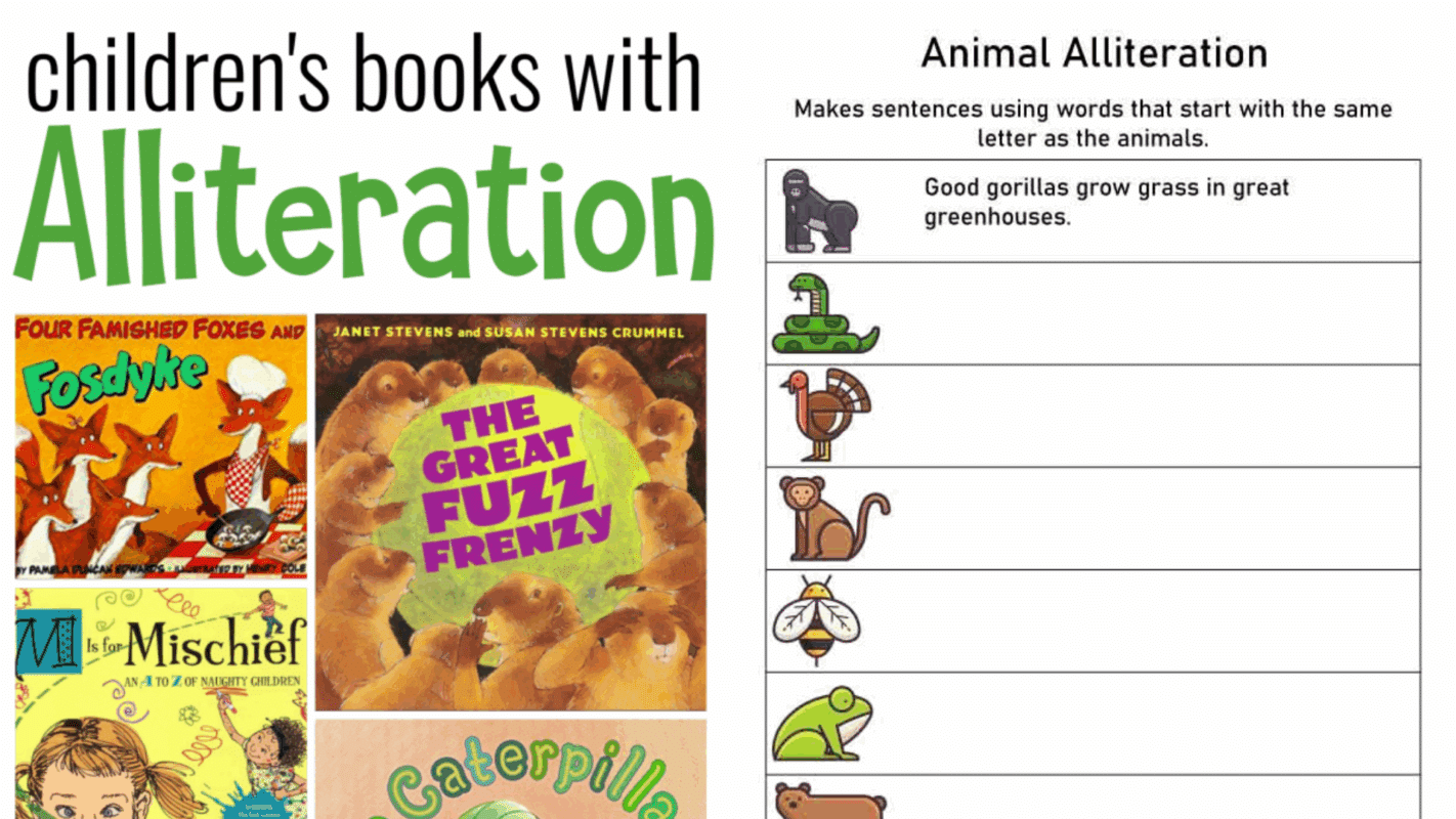 Fun Alliteration Activities for Language Learning - Theresa Reviews