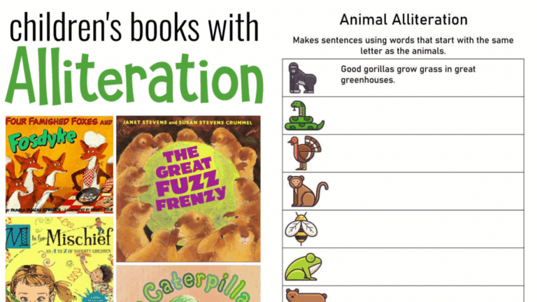 Fun Alliteration Activities for Language Learning - Theresa Reviews
