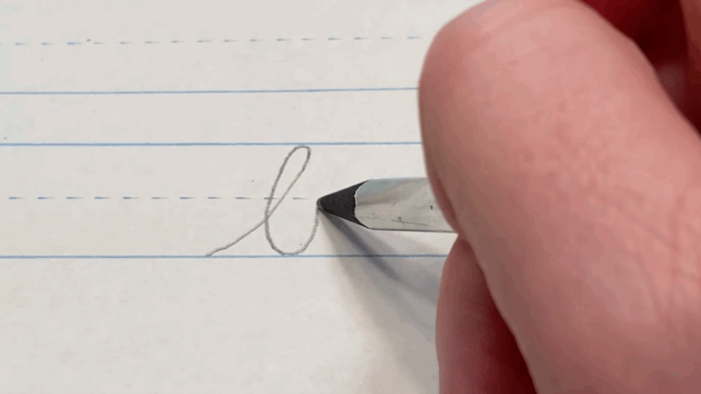 Master the Lowercase “b” in Cursive with Easy Practice Tips - Theresa ...